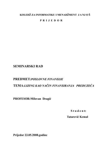 Medjunarodni dokumentarni akreditiv medjunarodni dokumentarni inkaso ...