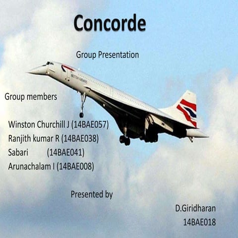 Concorde | PPTX