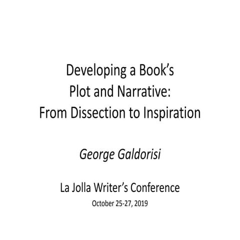 Plot and Narrative | PPT