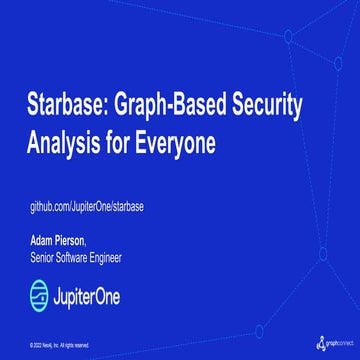 Starbase Graph Based Security Analysis For Everyone Ppt 