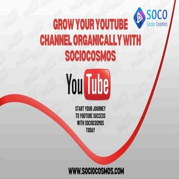 Maximize Your YouTube Impact with Sociocosmos | PPT