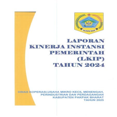 LKIP_20241 DISKOP Kabupaten Pakpak Bharat | PDF