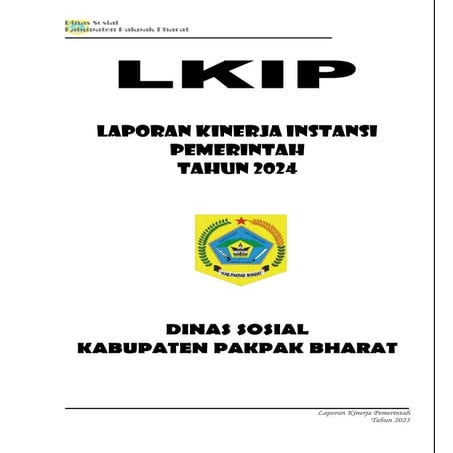 LKIP Dinas Sosial Pakpak Bharat Tahun 2024.pdf
