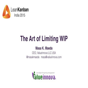 LKIN15 The art of limiting WIP | PPT
