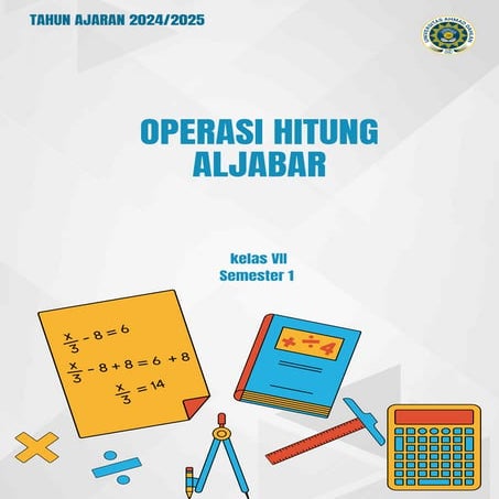 LKPD Aljabar Operasi Hitung Aljabar yang menarik dan menyenangkan | PDF