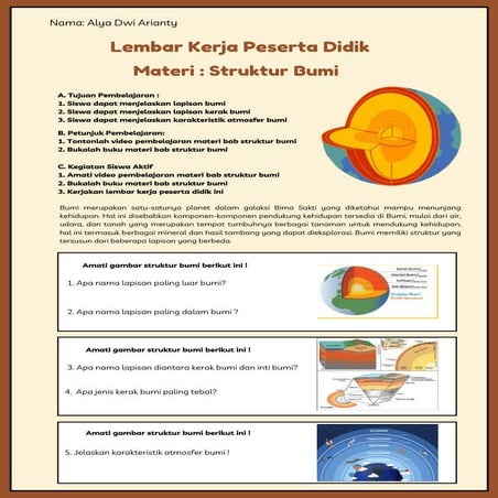 LKPD Struktur Bumi.pptx
