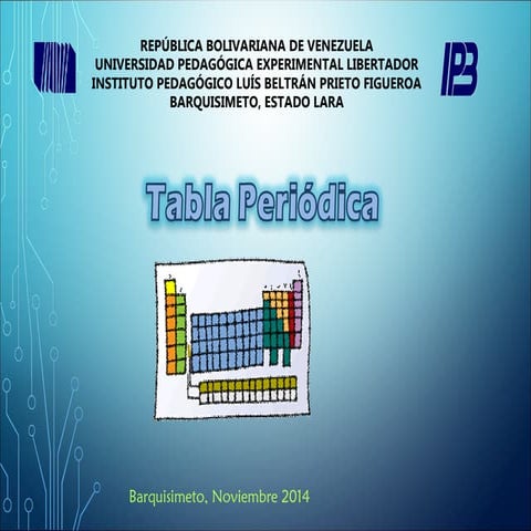 Presentación Tabla Periodica | PPT