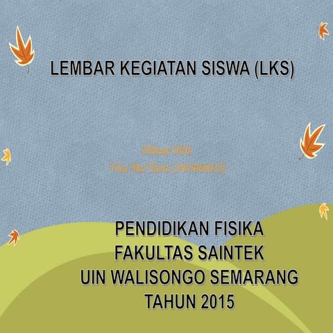 Lks | PPT
