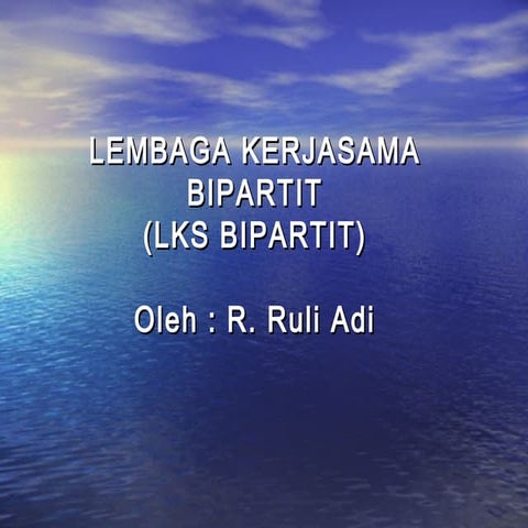 Lks bipartit 4 | PPT