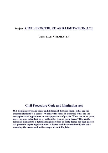Execution under cpc order 21 | PDF