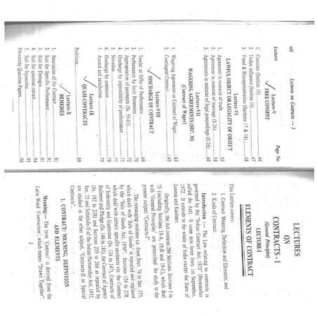 LLB LAW NOTES ON CONTRACTS | PDF