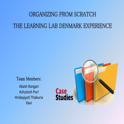 LEARNING LAB DENMARK case study | PPTX