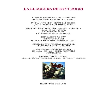 Powerpoint sant jordi | PPT
