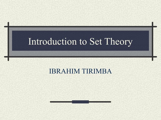 BCA_Semester-I_Mathematics-I_Set theory and function | PDF