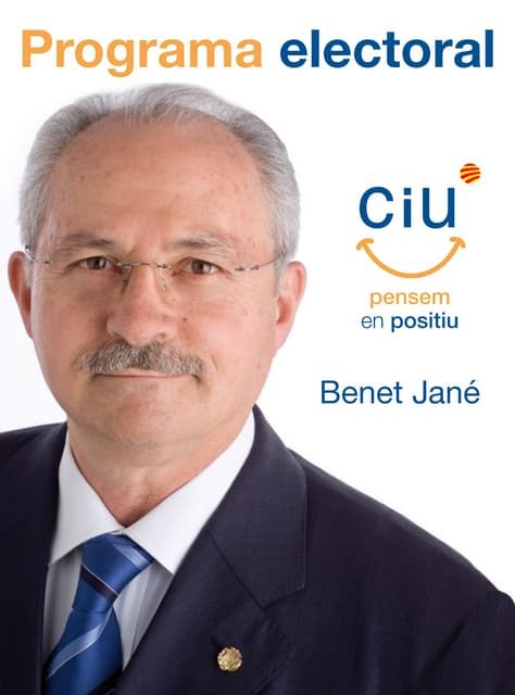 Cartell Presentació Benet Jané i Palau | PPT