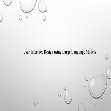 User Interface Design Using LLM PPT.pptx