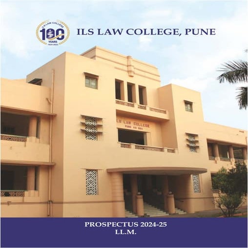 LLM_Prospectus-_2024.pdf for ils law college | PDF