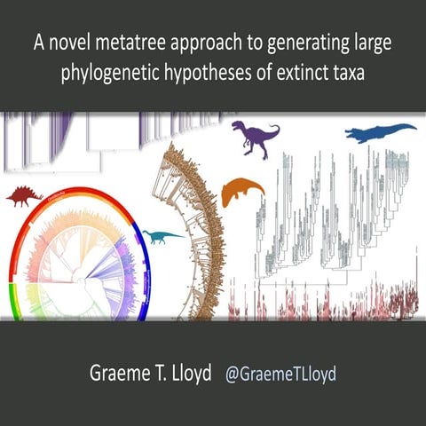 A novel metatree approach to generating large phylogenetic hypotheses of extinct taxa | PPT