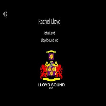 Lloyd sound interview | PPTX | Human Resources | Business