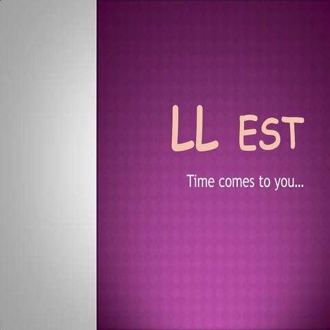 Llst Project | PPT
