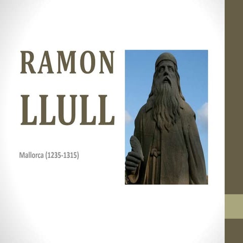 Ramon Llull | PPT