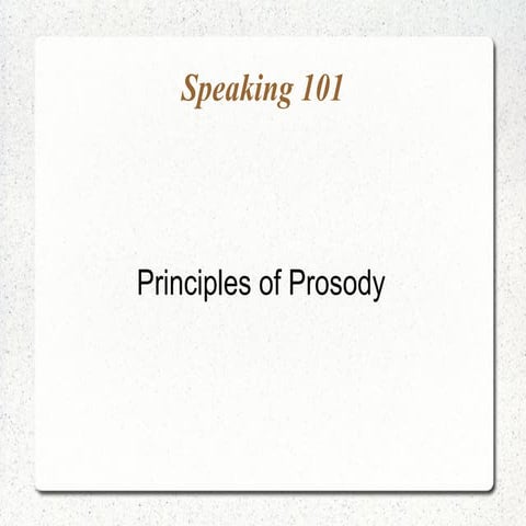 Rate of speech | PPTX