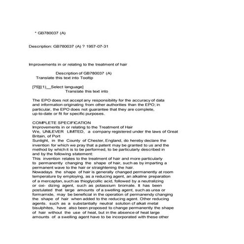 Hair cosmetics Formulation Roles of ingredients, Properties ...