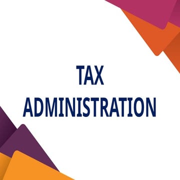 Tax law in the Philippines | PPTX