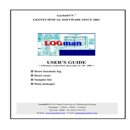 LogMan 8.0 U S E R G U I D E | PDF | Operating Systems | Computer ...