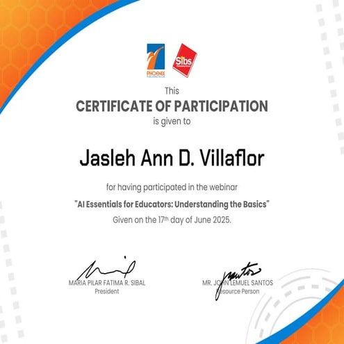 CERTIFICATE TRAINING FOR INSET PEAC TRAINING | PDF