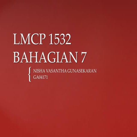 Lmcp 1532 bahagian 3 | PPTX