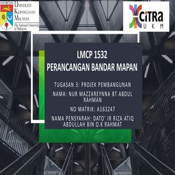 Lmcp 1532 ( task3 projek pembangunan ) | PPTX