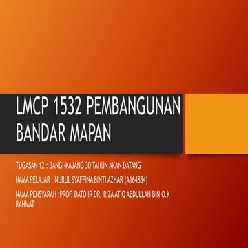 Lmcp 1532 tugasan 12 | PPTX