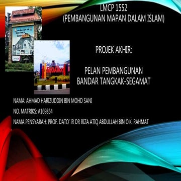 Tugasan Projek Akhir | PPT