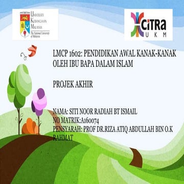 Lmcp 1602 projek akhir | PPT
