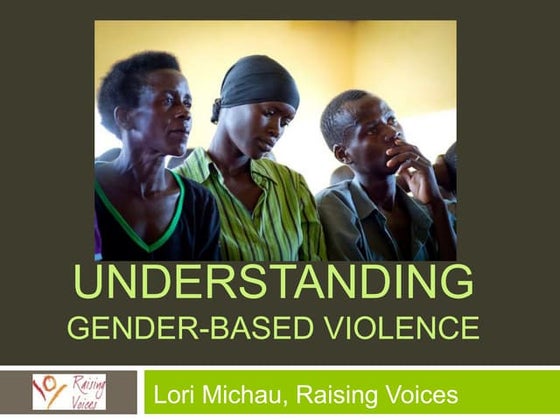 Module 2: Defining Gender-based Violence (GBV) | PPT