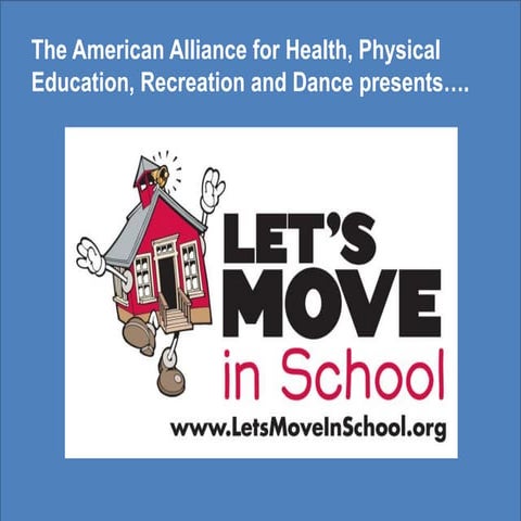 AAHPERD Presents Let's Move in School for Districts and States | PPTX