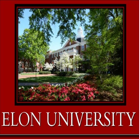 About Elon University | PPT