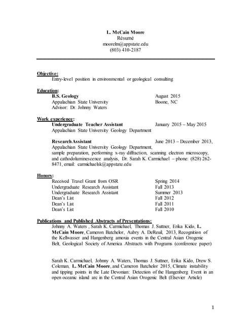 Eli Rose Resume | PDF