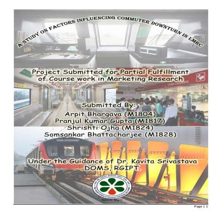 Lmrc project report | DOCX