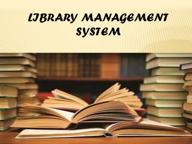 Project proposal of Library Management System. | PDF