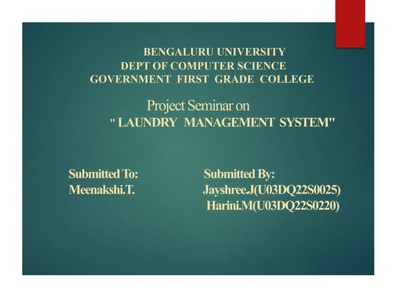 Laundry management system project report.pdf