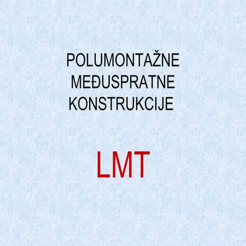 Lmt | PPT