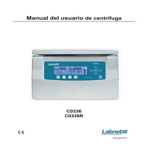Centrifuga Multibas | PDF