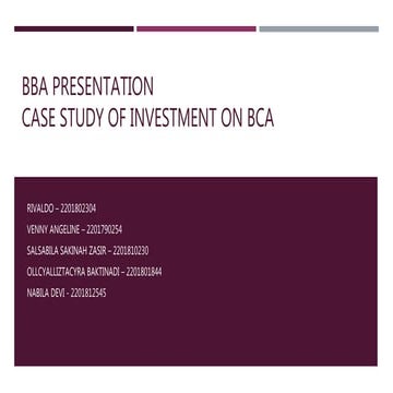 LN21 Saving, Investment, and Financial System BBA Presentation | PPTX