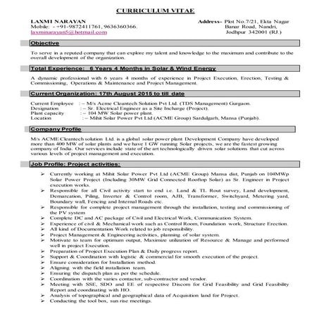 Laxmi narayan's resume | DOCX