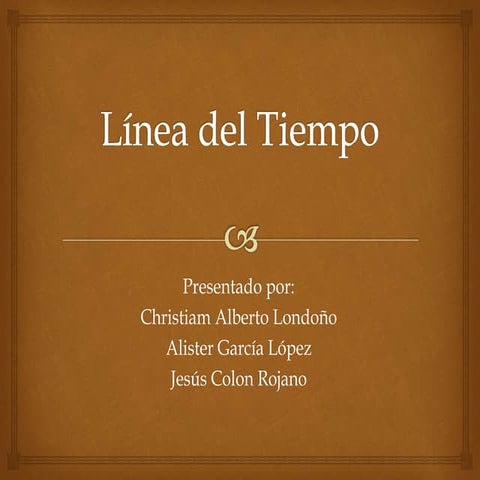 Qué es la linea del tiempo | PDF