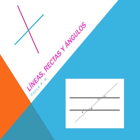 Líneas, rectas y ángulos. 3º de Educación Primaria | PDF