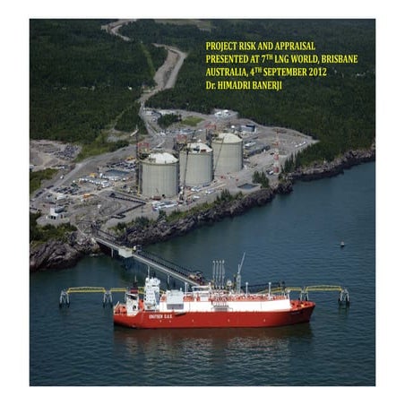 Lng project risk and appraisal 2012 final 03092012 | PDF