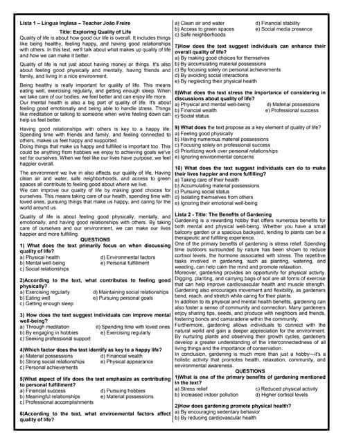 CHRISTIAN LIVING TEST SAMPLE GRADE 2 LEVEL | DOCX
